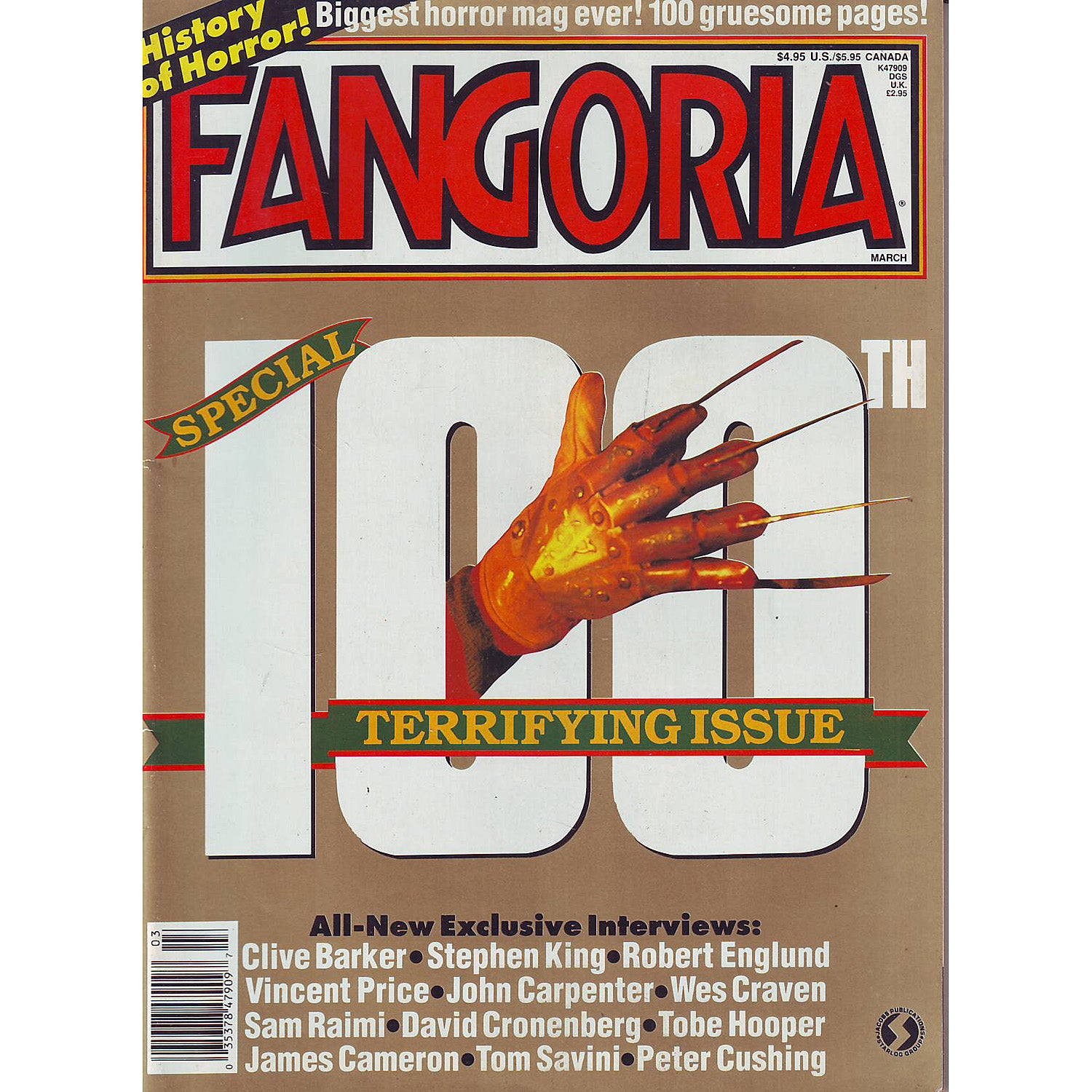 Fangoria Magazine #100 – Atomic Books