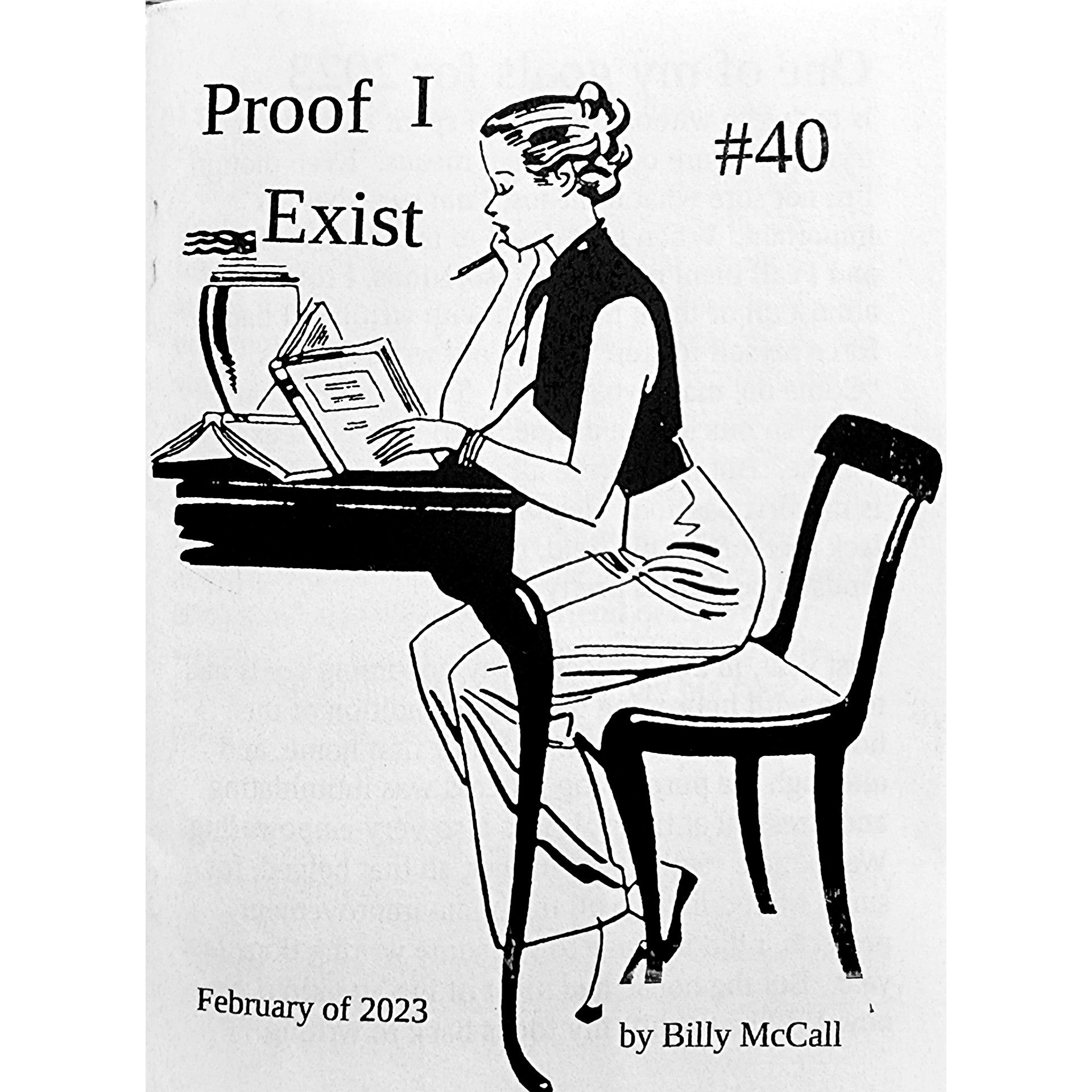 Proof I Exist #40 – Atomic Books