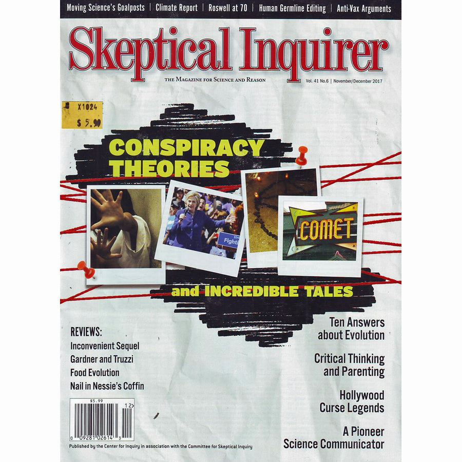 Skeptical Inquirer Magazine #6 (Vol. 41) – Atomic Books