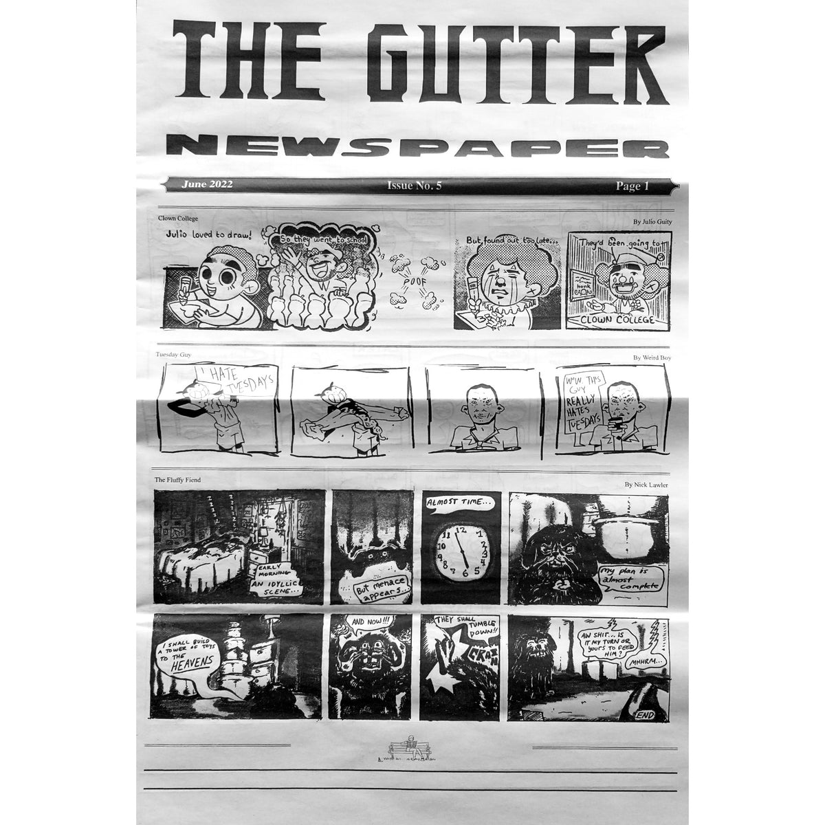 The Gutter Newspaper #5 – Atomic Books